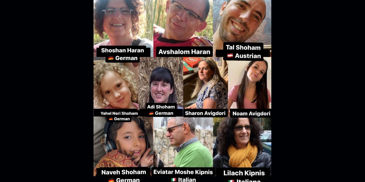 Noch mehr deutsche Staatsbürger in Gewalt der Hamas | Jüdische Allgemeine