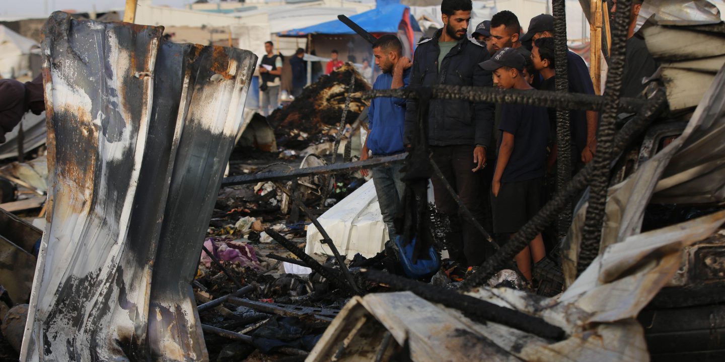 Israels Armee: Sekundäre Explosion möglicher Grund für Rafah-Brand ...