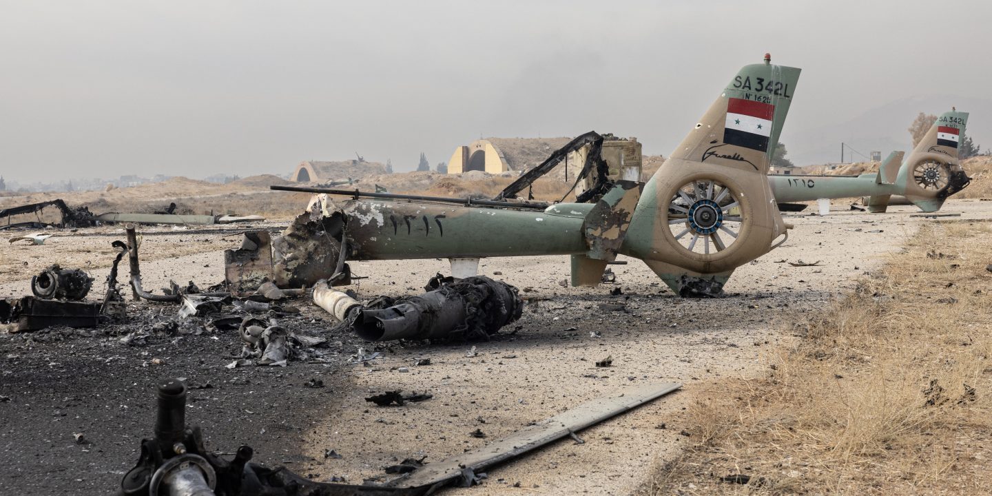 Warum Israel Syriens Militär fast ganz zerstört hat | Jüdische Allgemeine